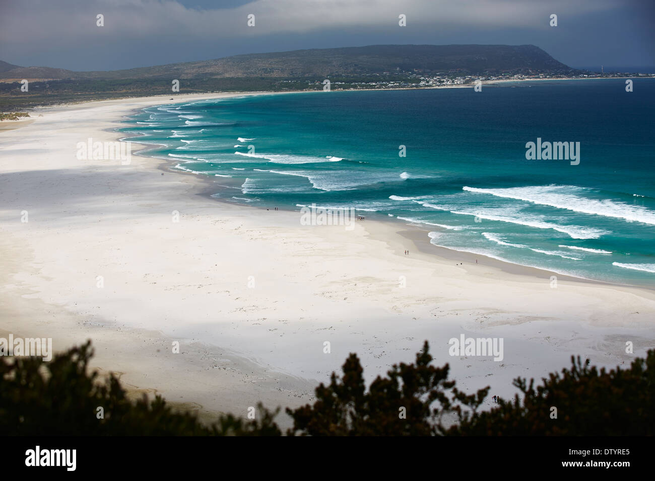 Seascape over the beach Stock Photo - Alamy