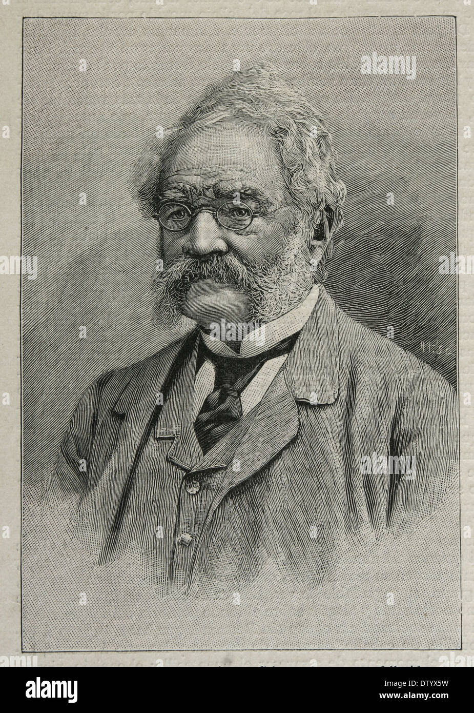 Werner von Siemens (1816-1892). German inventor and industrialist ...