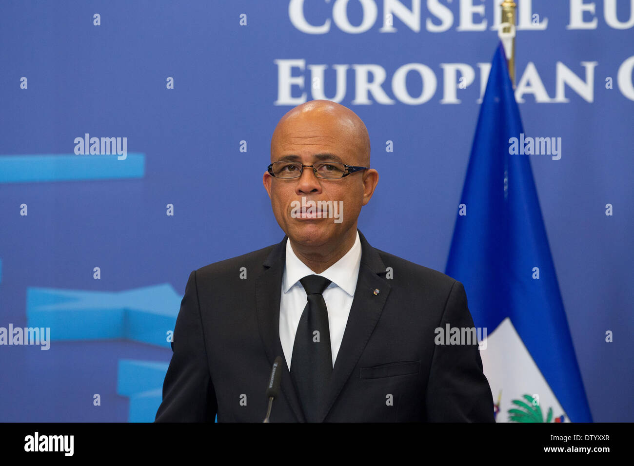 President of Haiti, Michel Joseph Martelly Stock Photo - Alamy