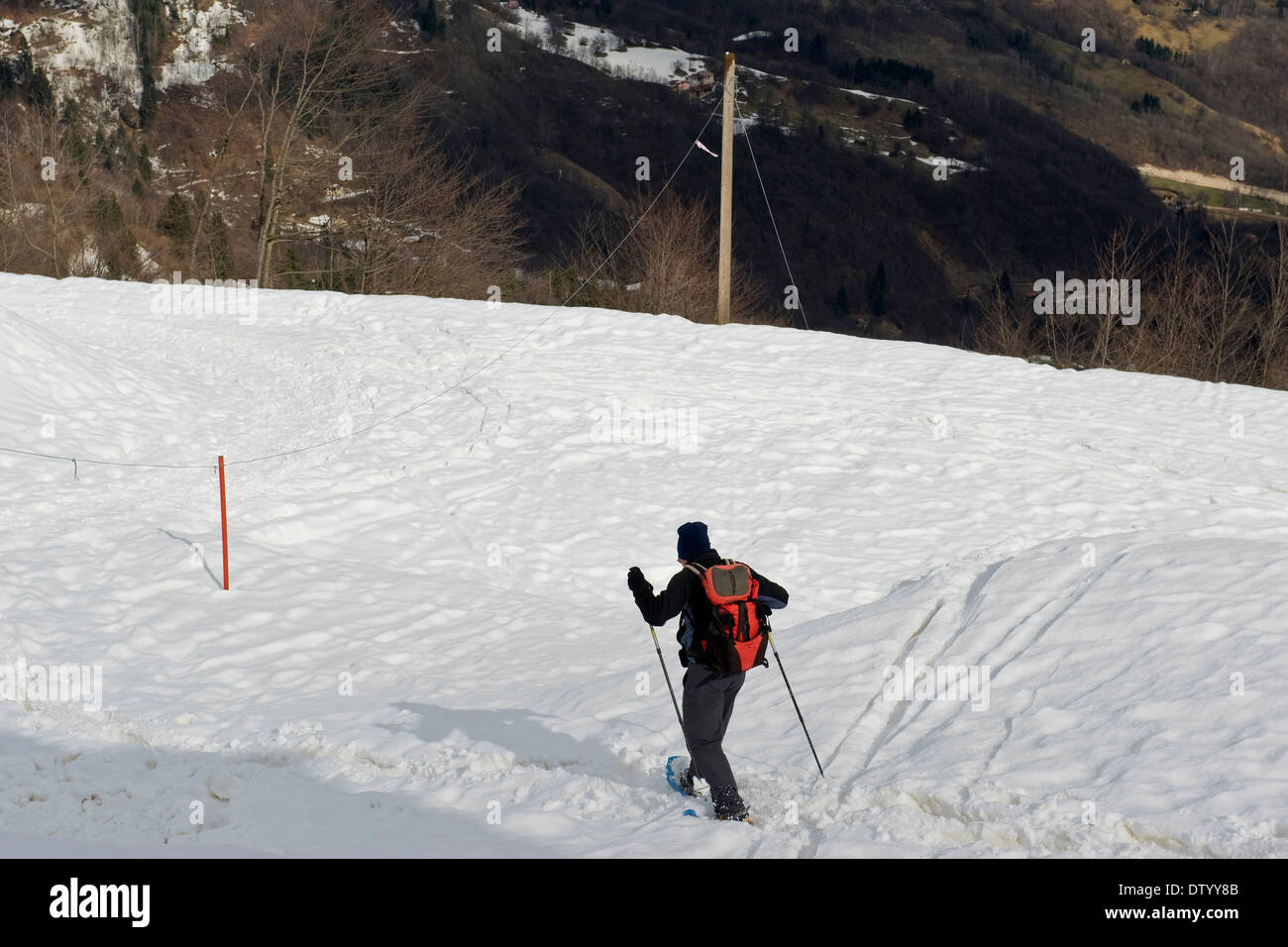 Italy, Recoaro Terme, hiker Stock Photo - Alamy