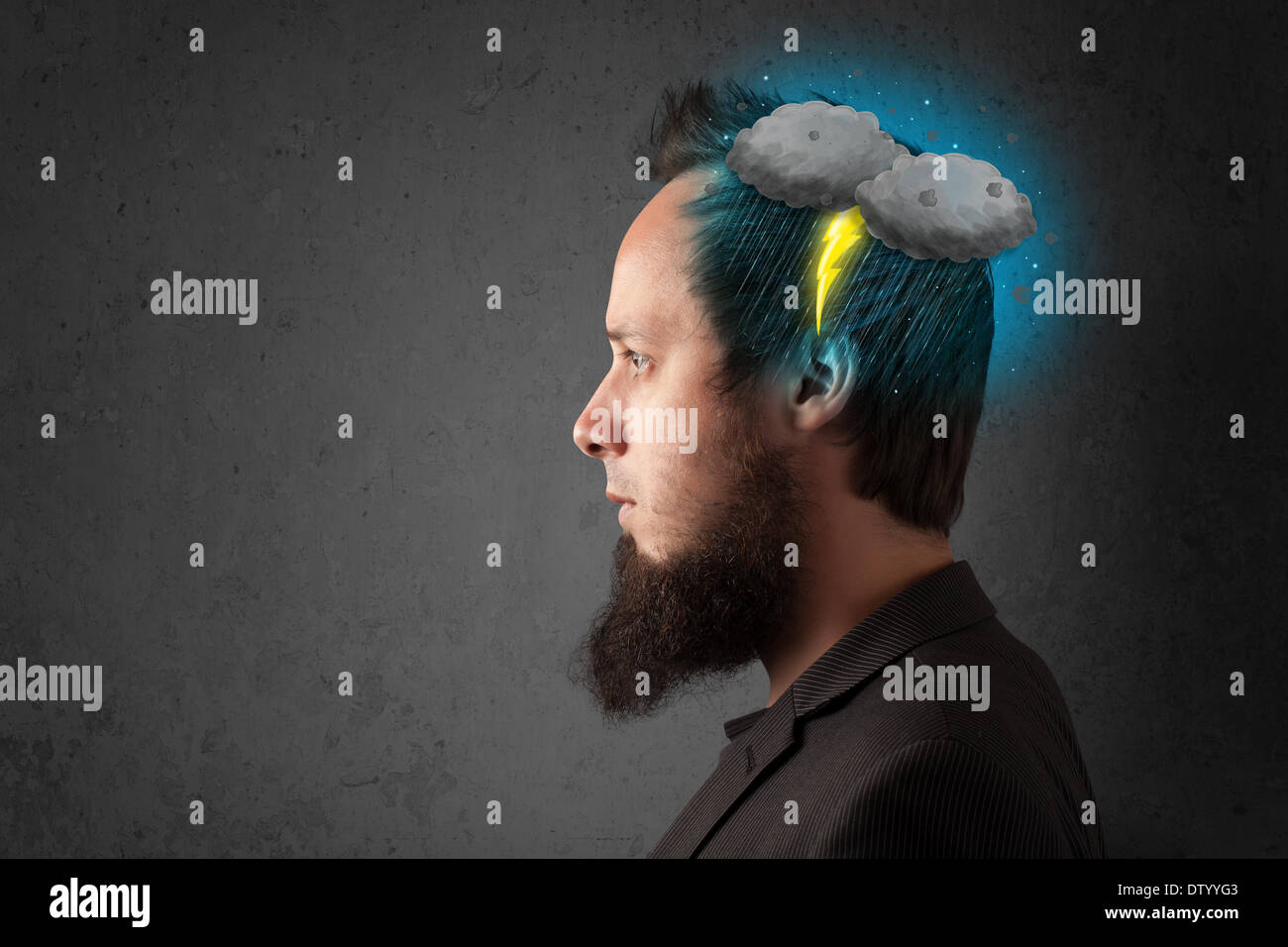 Brain creativity storm ideas hi-res stock photography and images - Alamy
