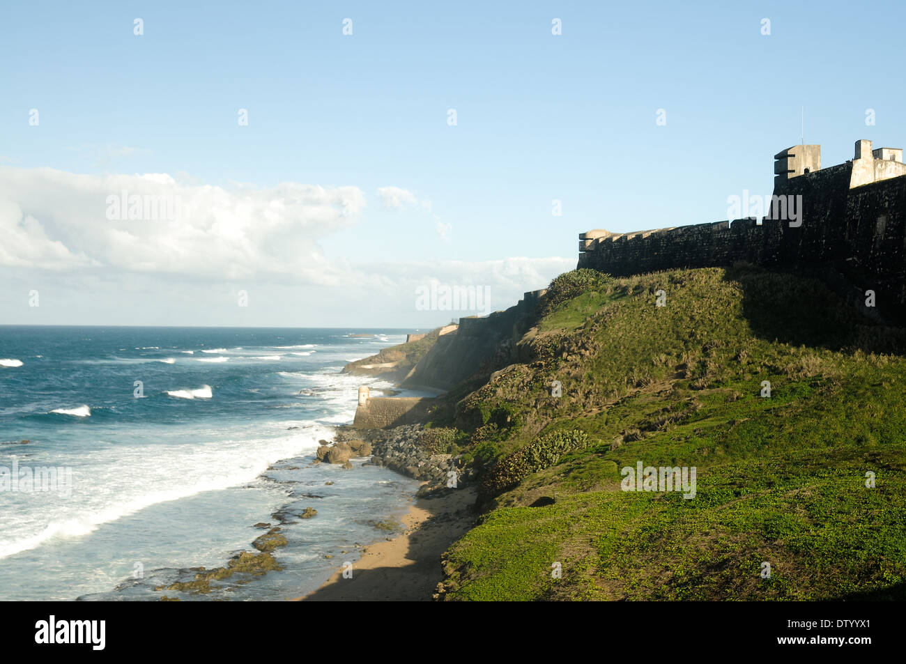 El Morro fort Stock Photo - Alamy