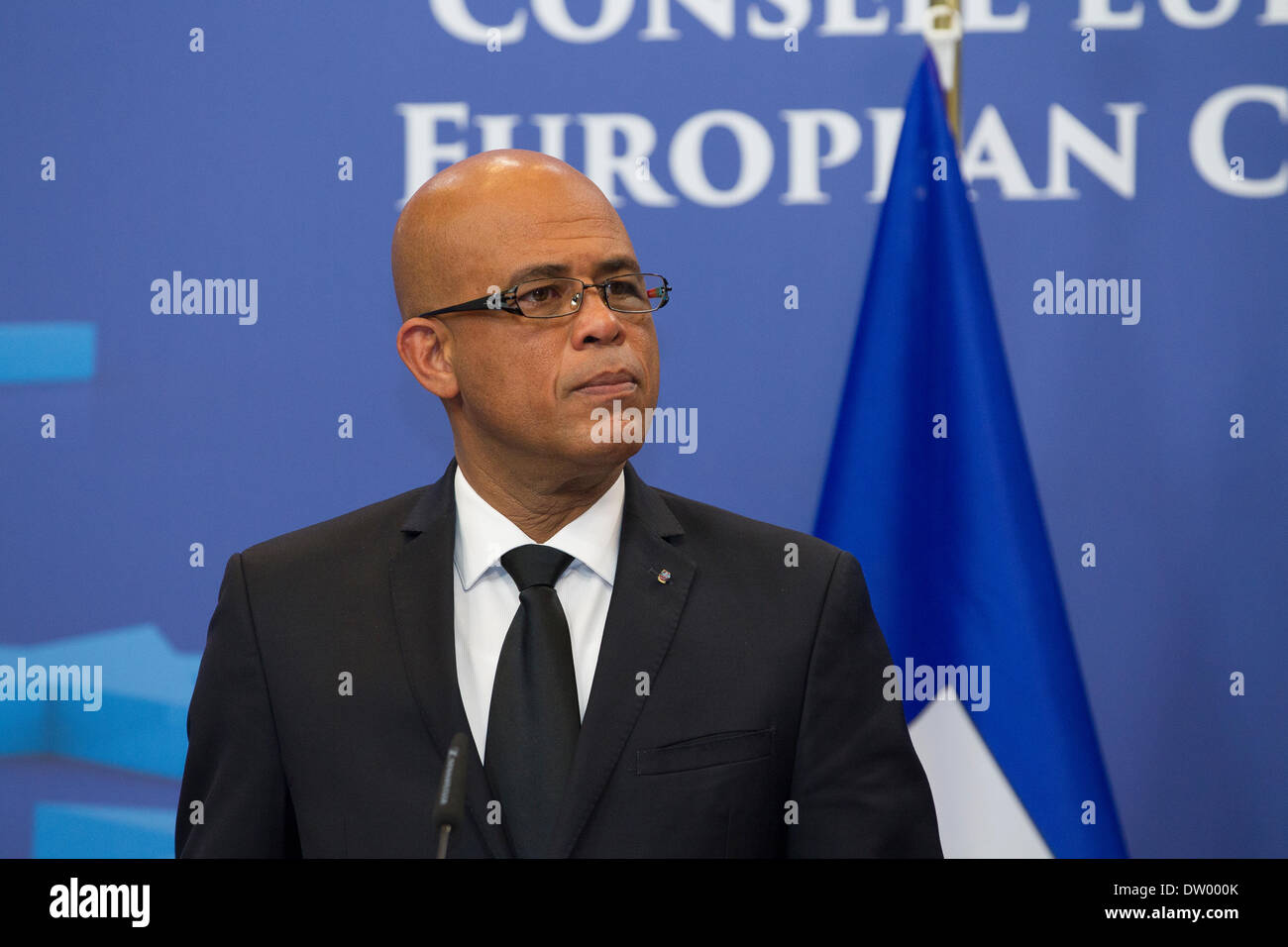 President of Haiti, Michel Joseph Martelly Stock Photo - Alamy