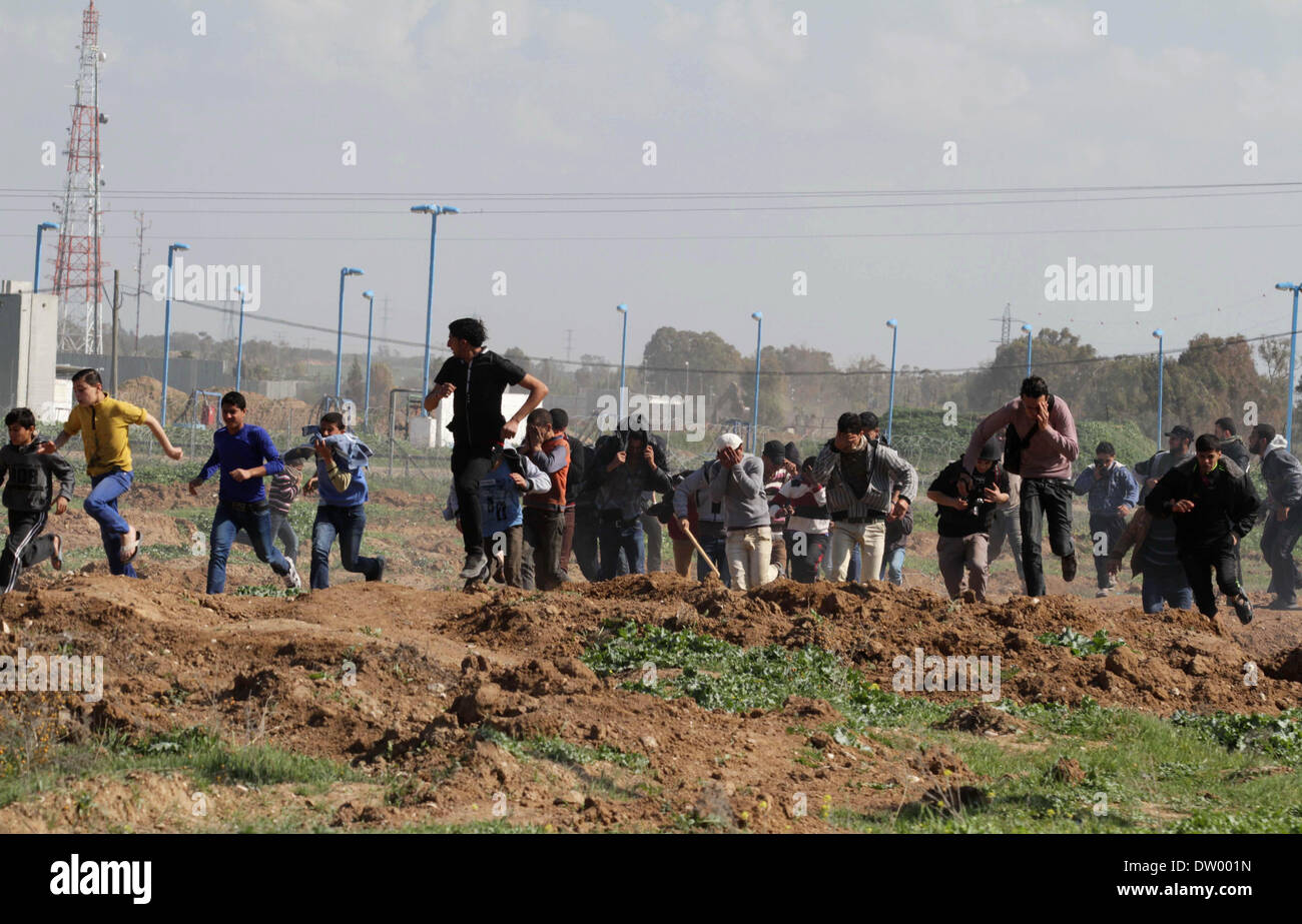 Gaza City, Gaza Strip, Palestinian Territory. 26th Feb, 2014 ...