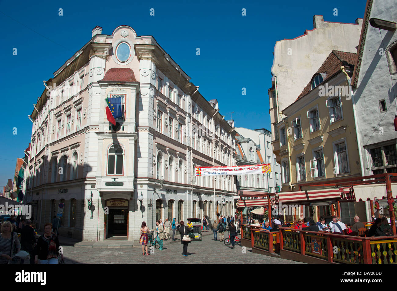 Historic centre, Tallinn, Estonia Stock Photo - Alamy