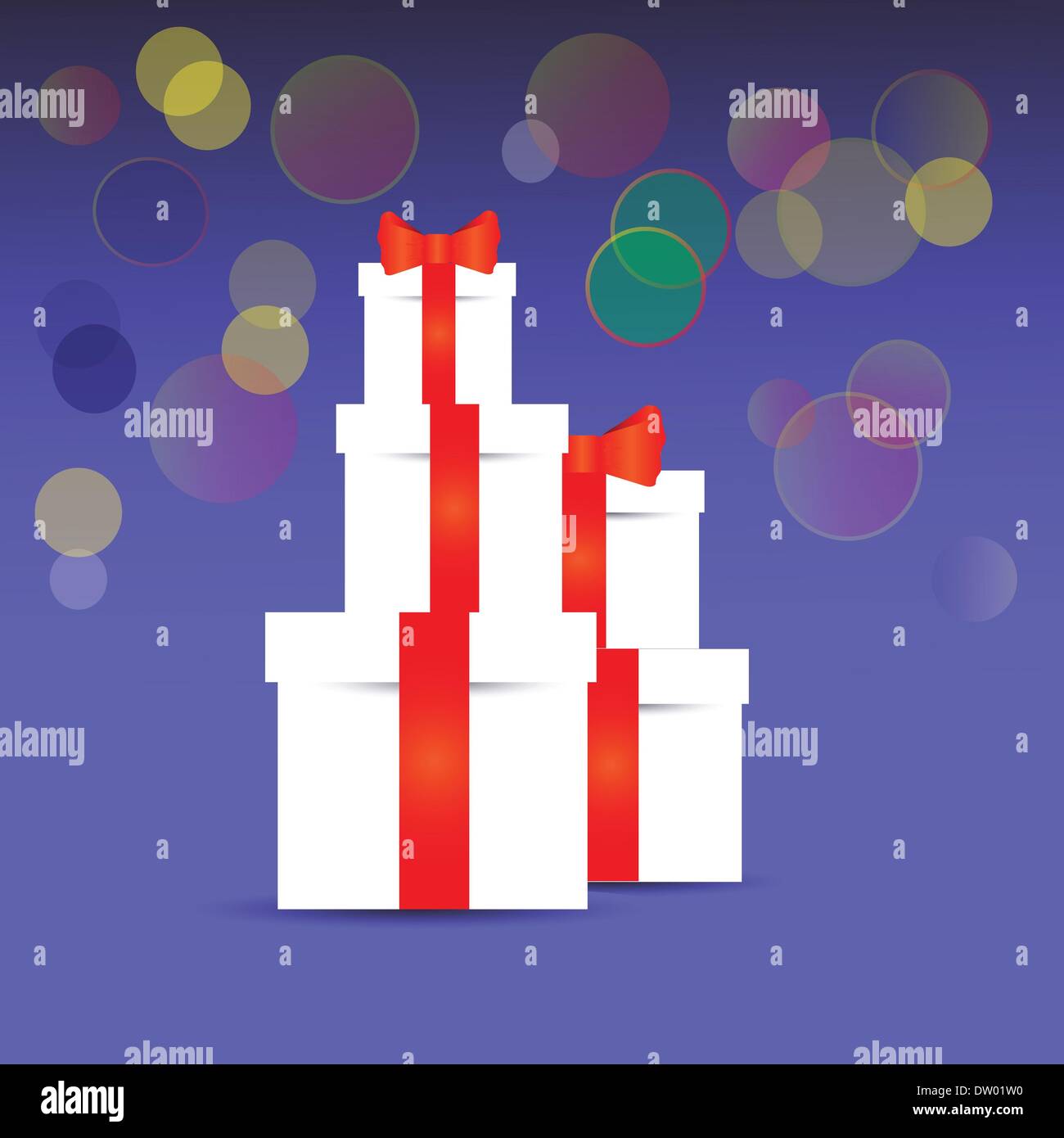 Stack of gift boxes Stock Photo - Alamy