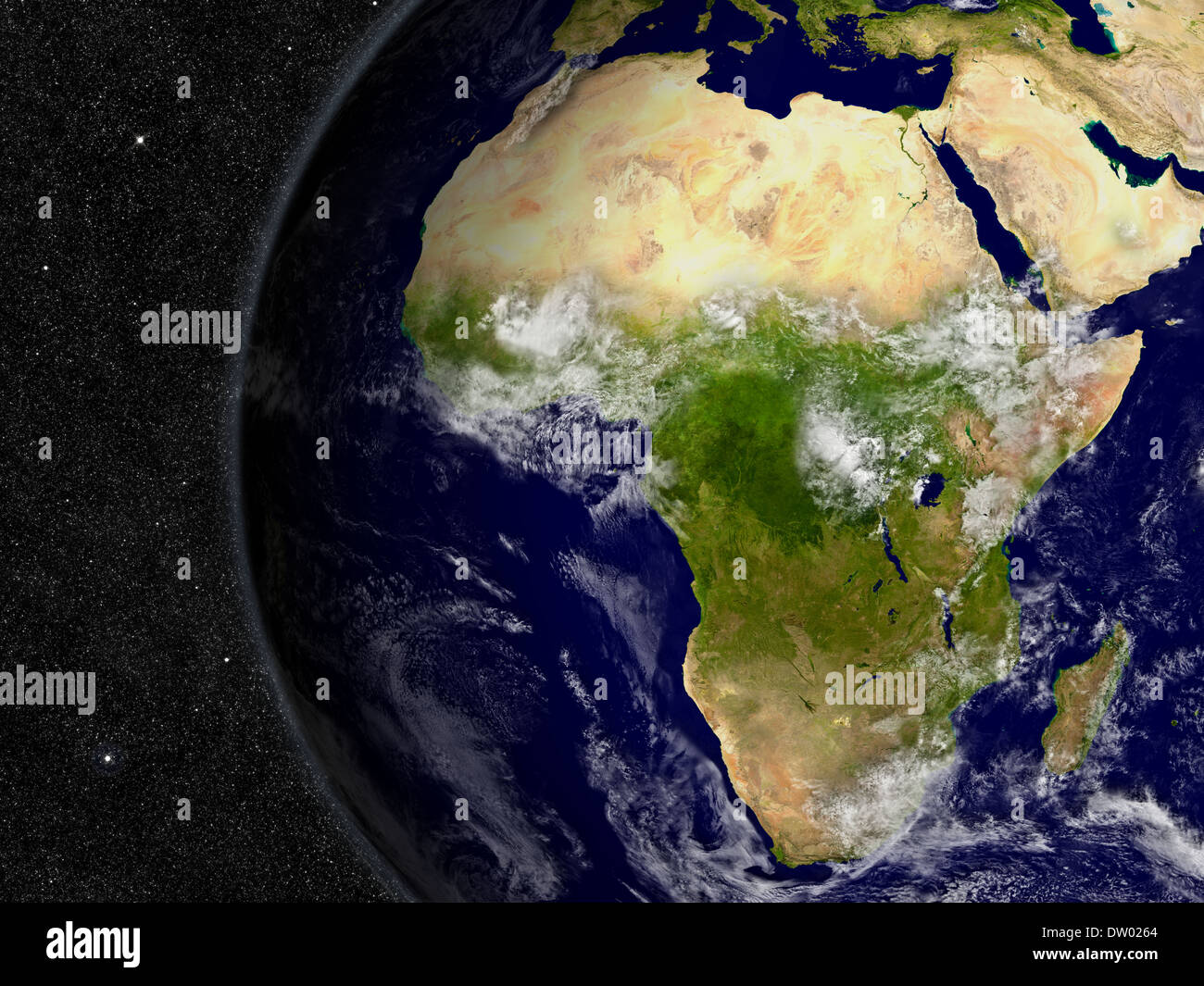 Africa From Nasa