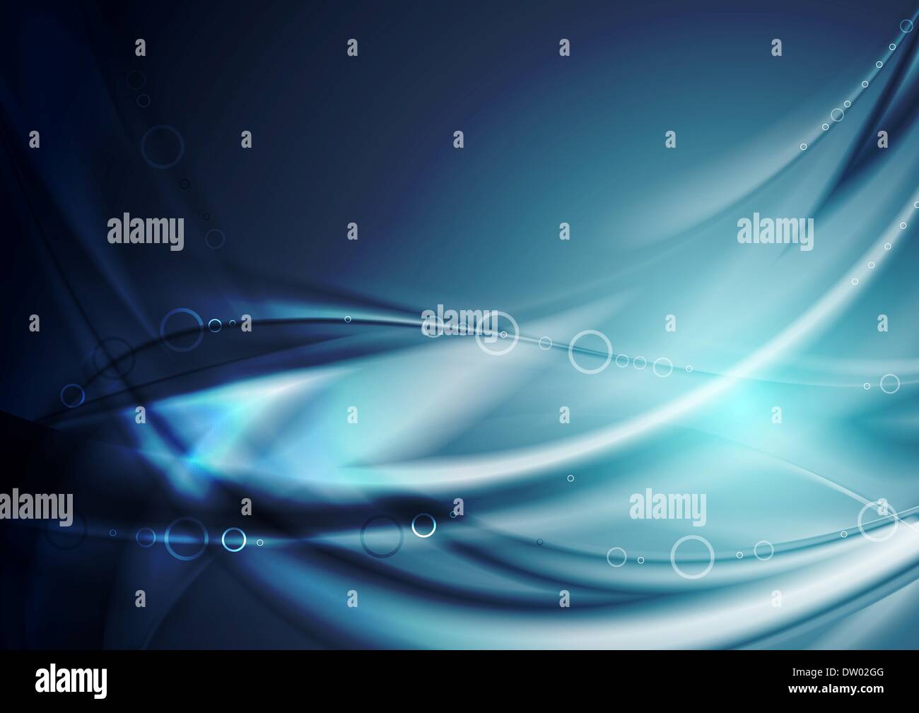 Dark blue wavy background Stock Photo - Alamy