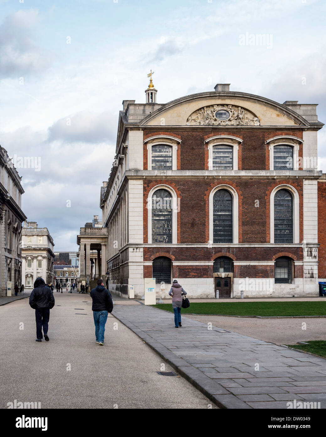 Old Royal Naval College - elegant riverside buildings by architect, Sir ...
