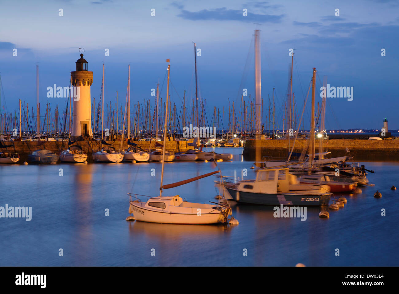 Port haliguen quiberon brittany france hi-res stock photography and ...