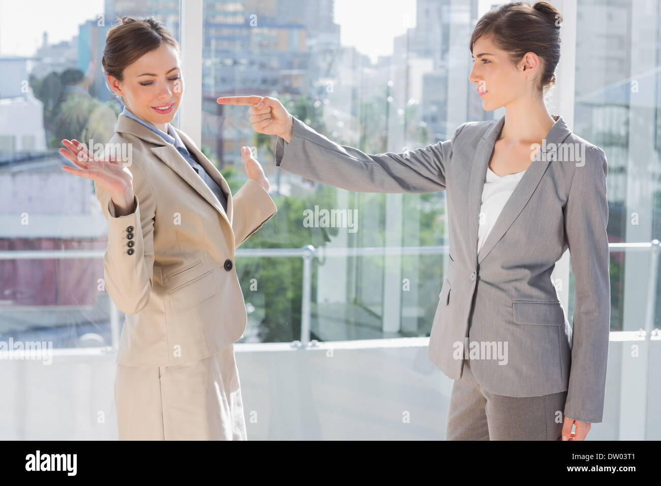 Angry rival hi-res stock photography and images - Alamy