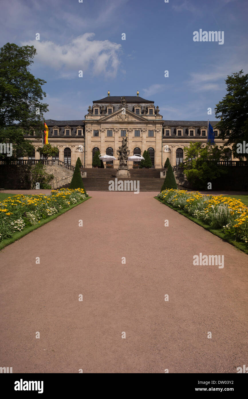 Orangery of Stadtschloss City Palace, Fulda, Hesse, Germany Stock Photo ...