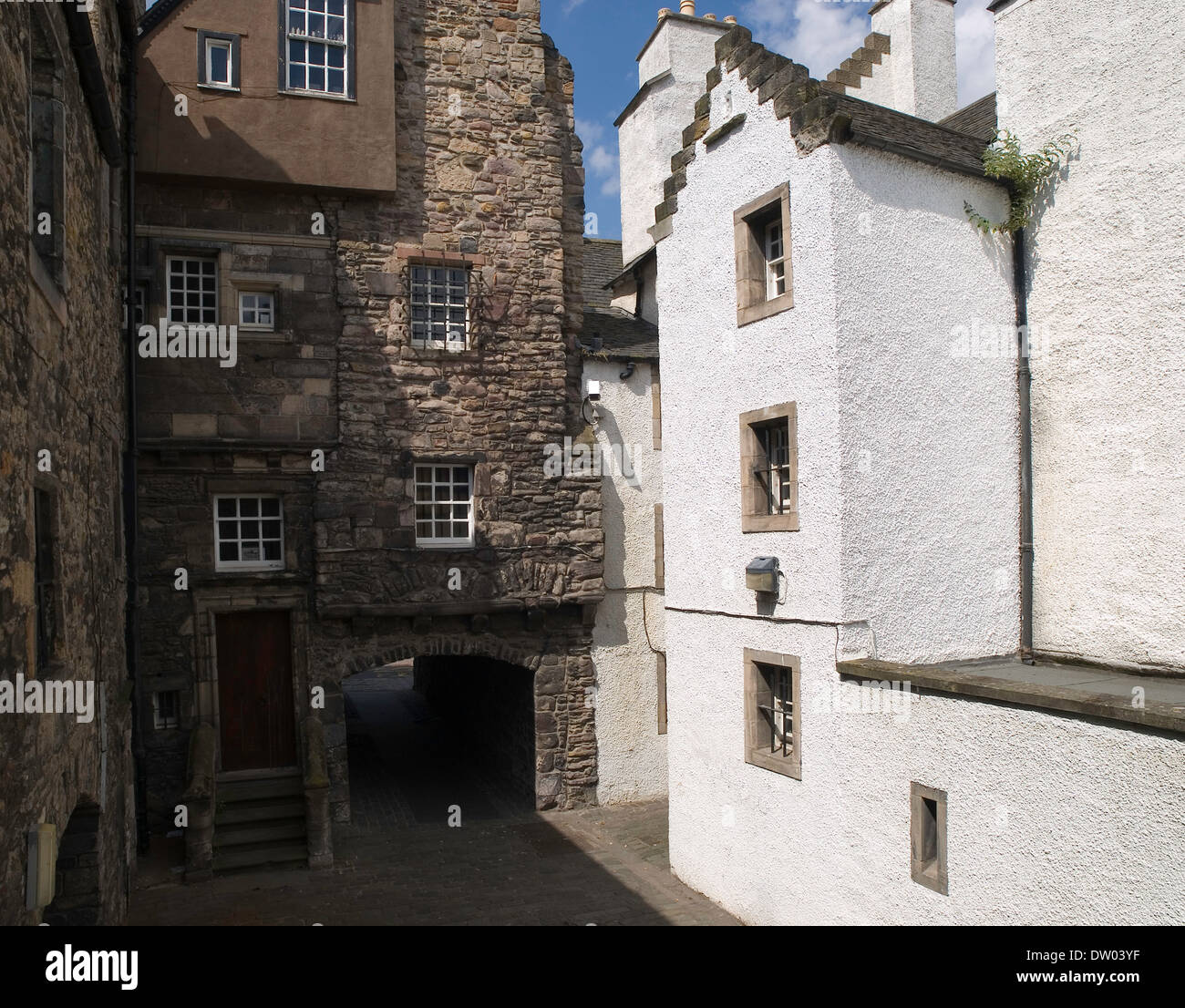 Bakehouse Close, Royal Mile, Edinburgh Stock Photo - Alamy