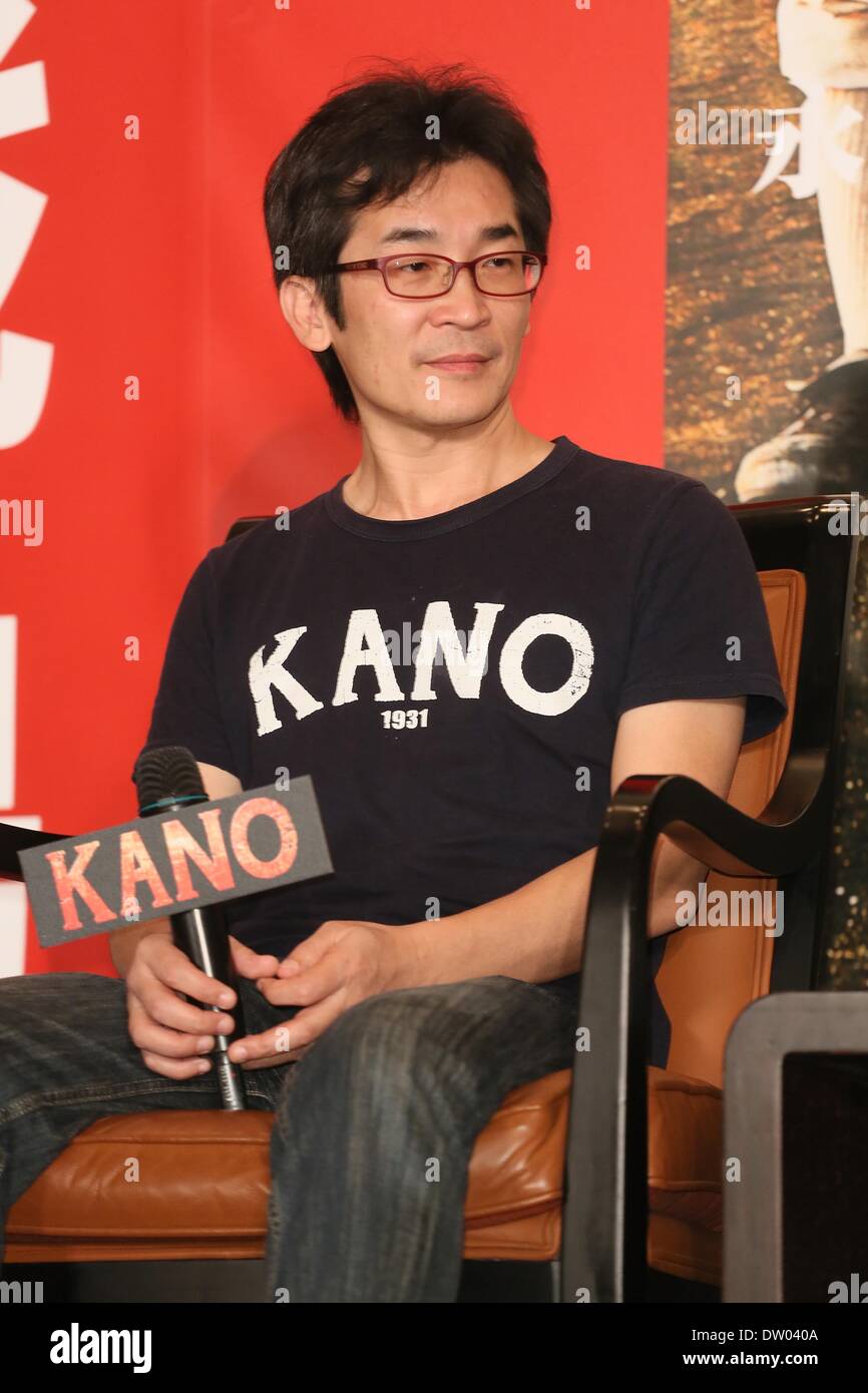 Taipei, Taiwan. 24th Feb, 2014. Masatoshi Nagase, Sakai Maki, director Money Ma and producer Wei ...