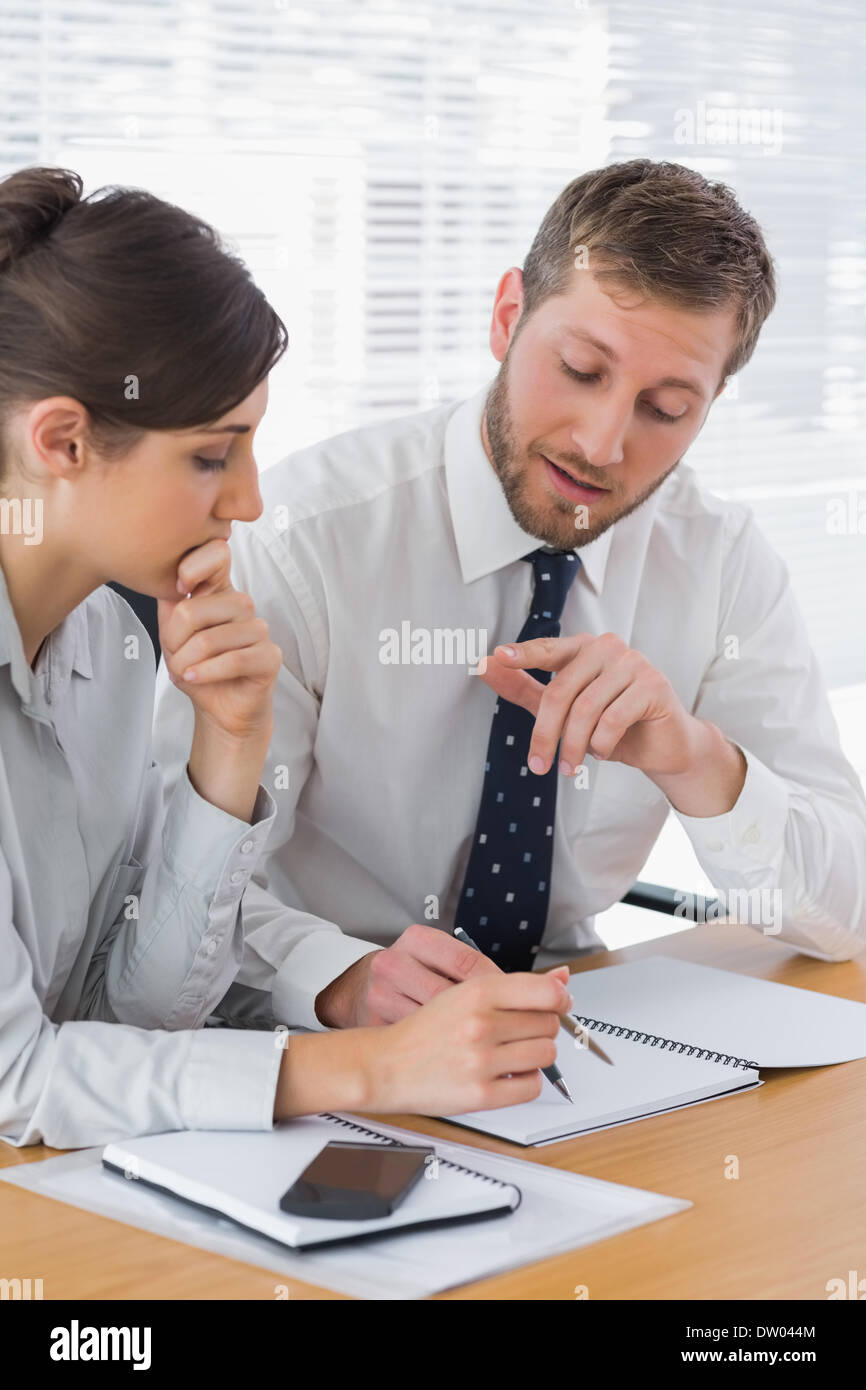 Business people planning together Stock Photo - Alamy