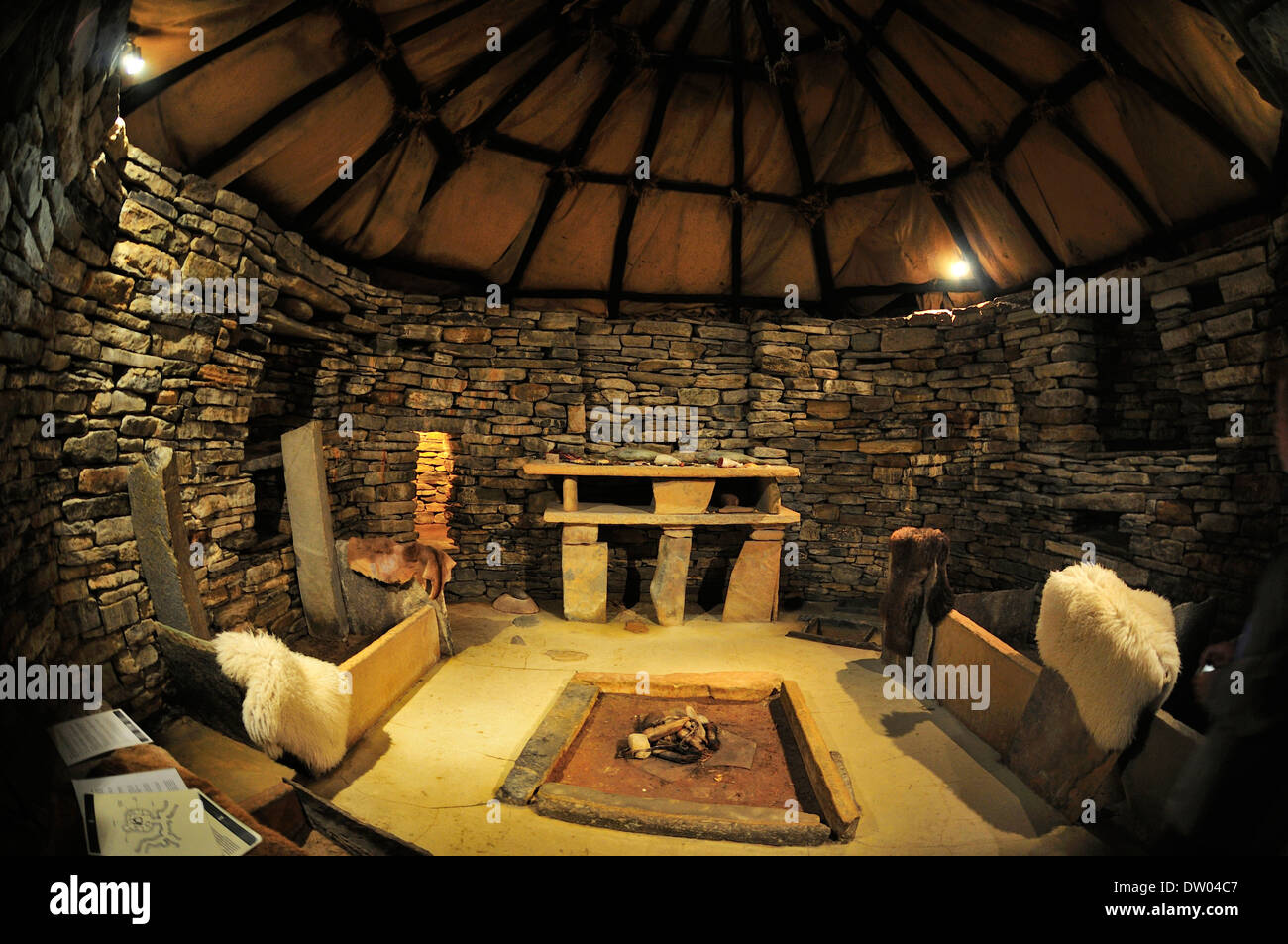 House skara brae stone age hi-res stock photography and images - Alamy