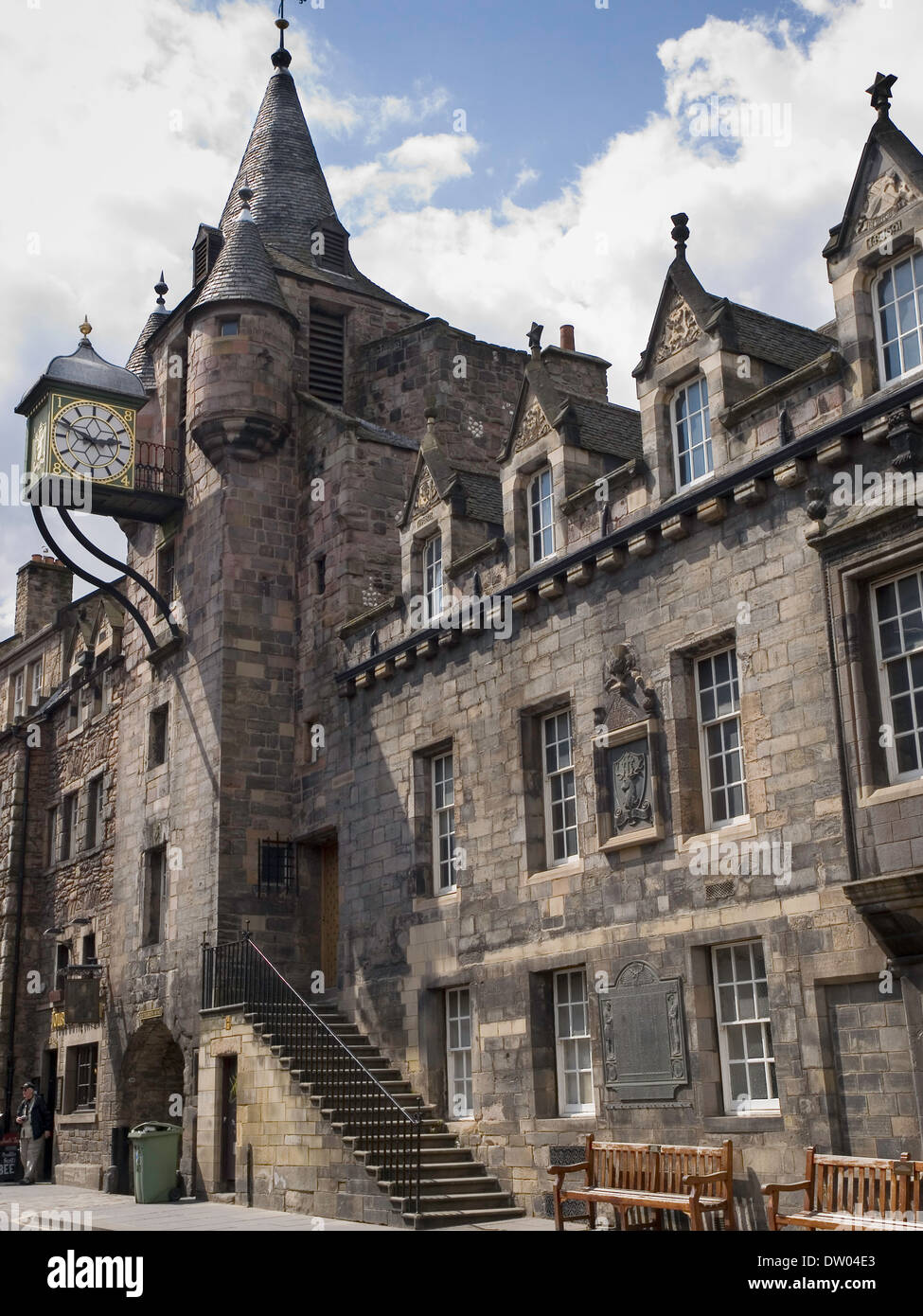 Canongate Tolbooth, Edinburgh Stock Photo - Alamy