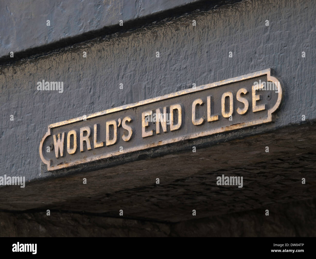 At worlds end hi-res stock photography and images - Alamy