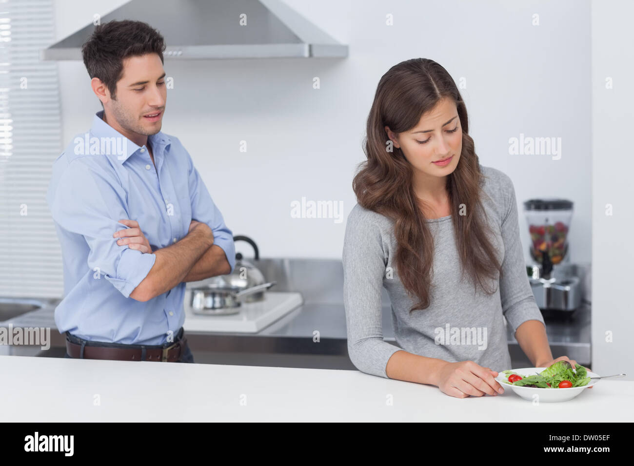 Sulking woman hi-res stock photography and images - Alamy