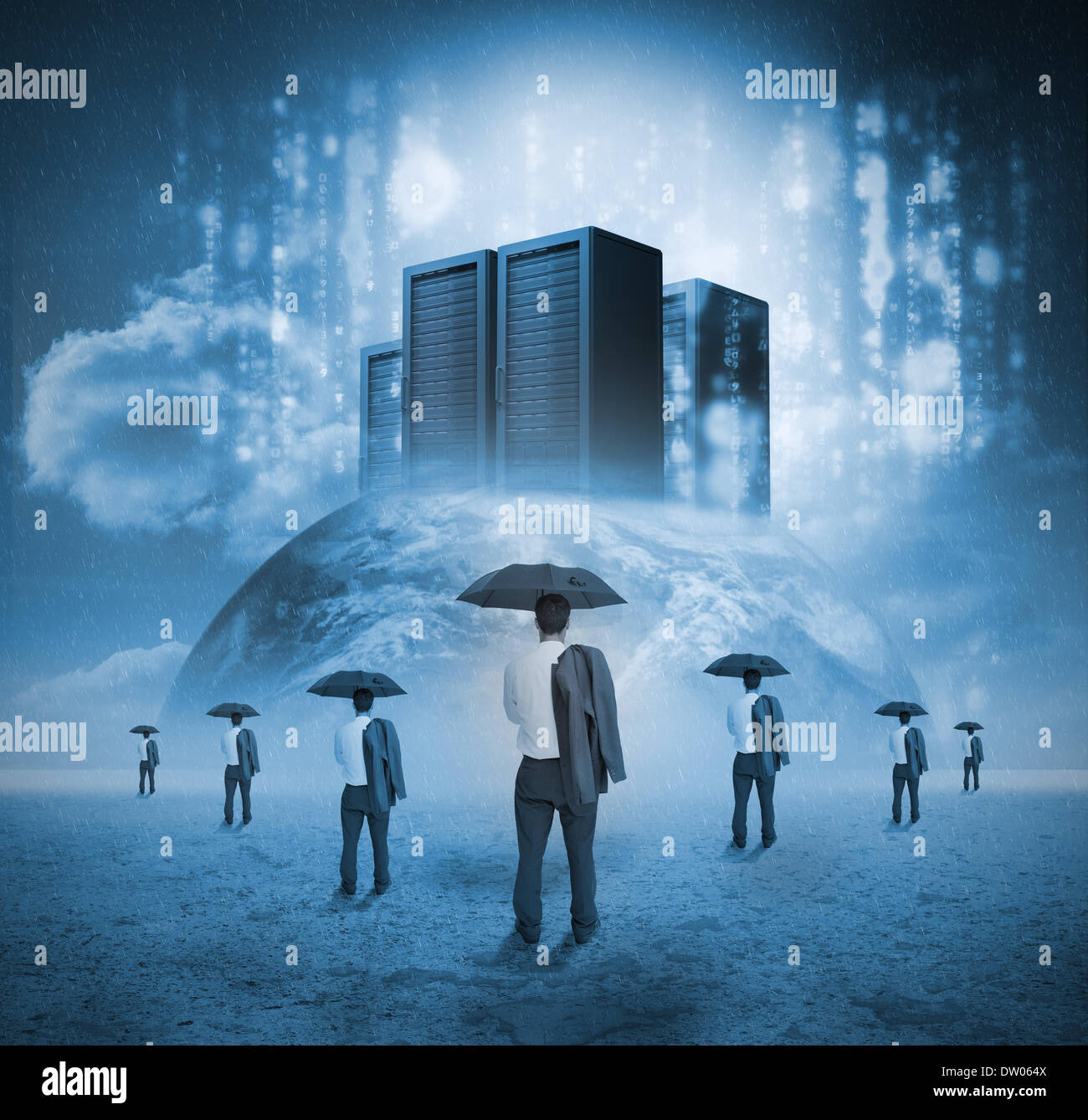 Multiple servers hi-res stock photography and images - Alamy