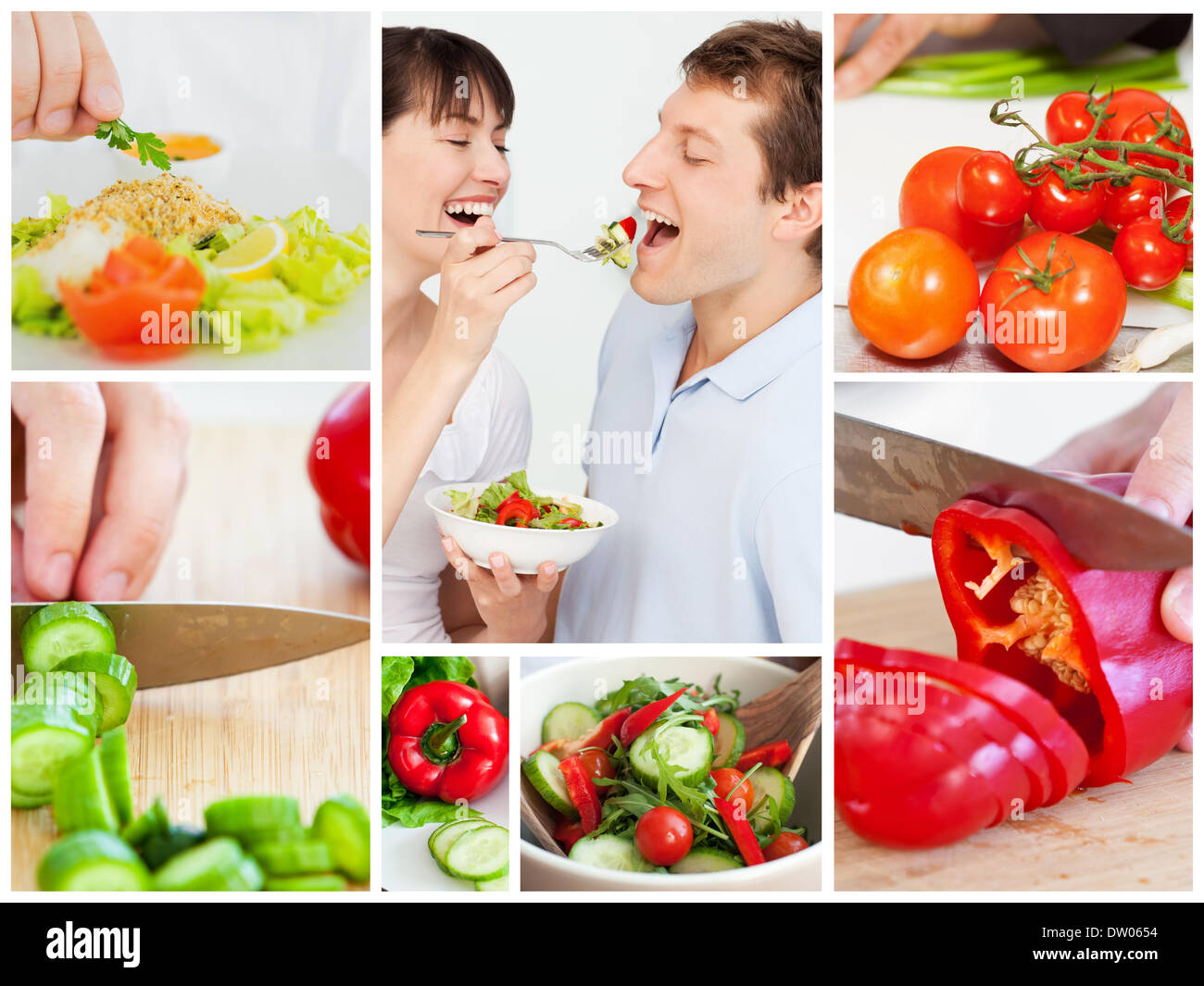 Collage couple hi-res stock photography and images - Alamy