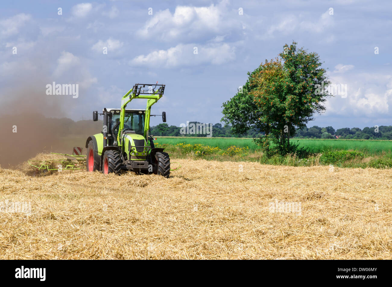 Rotary tedder hi-res stock photography and images - Alamy