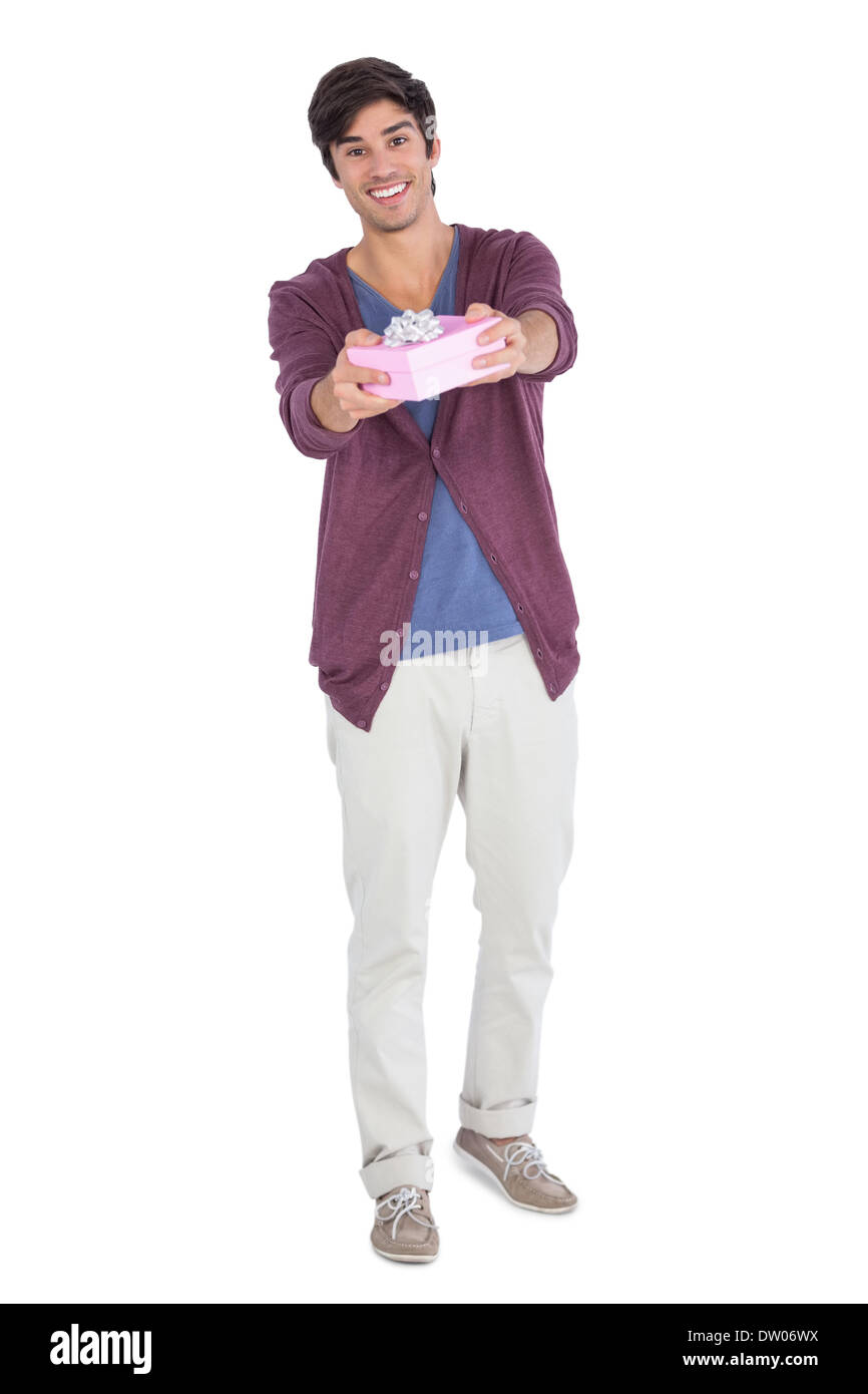 Pink cardigan present hi-res stock photography and images - Alamy