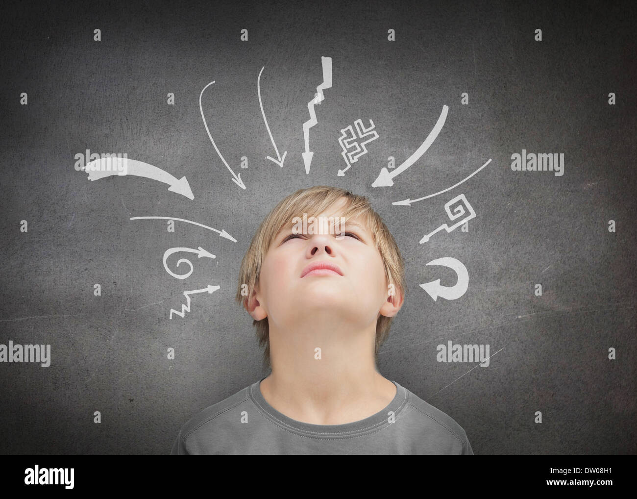 Hesitating child hi-res stock photography and images - Alamy