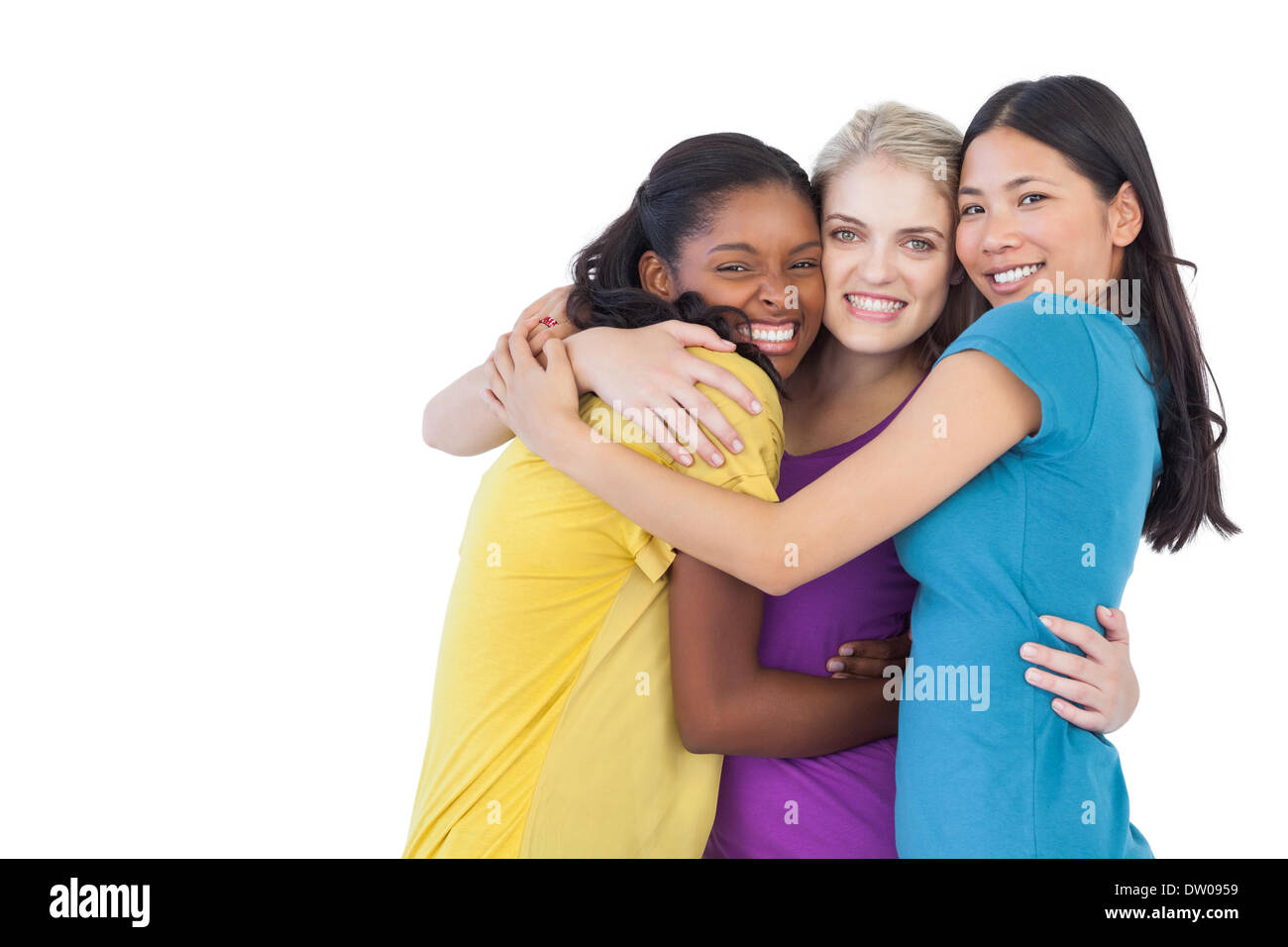 Women embracing each other hi-res stock photography and images - Alamy