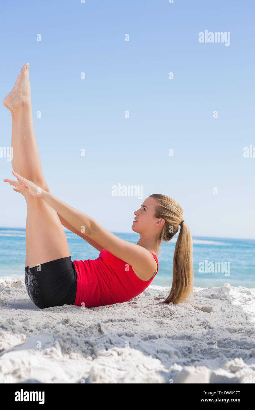 Athletic blonde hi-res stock photography and images - Alamy