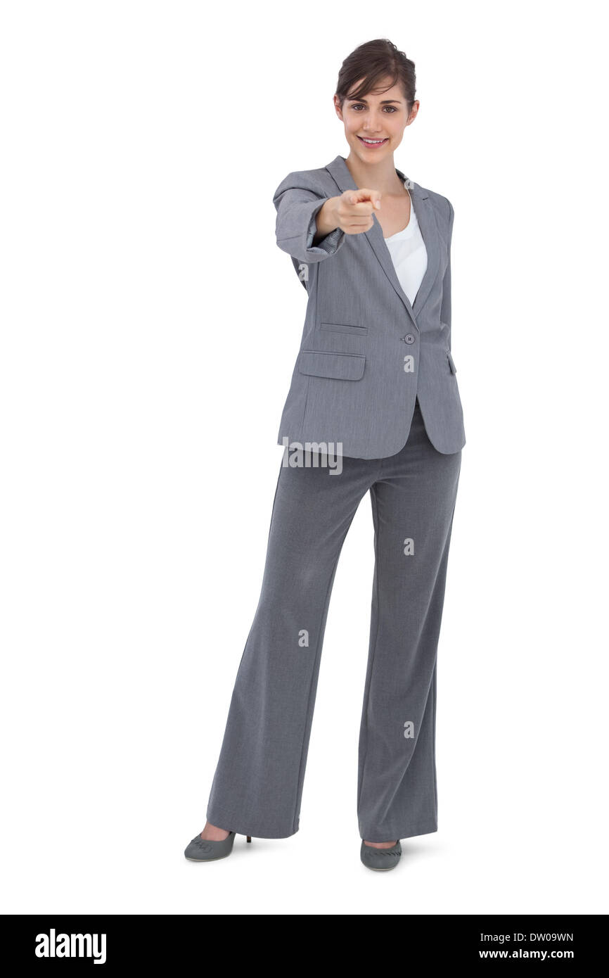 Pointing posing hi-res stock photography and images - Alamy