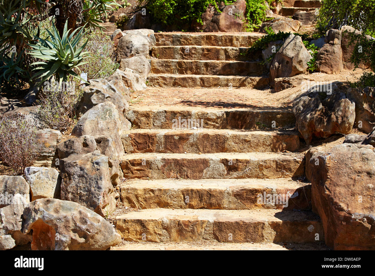 Rock stair hi-res stock photography and images - Alamy