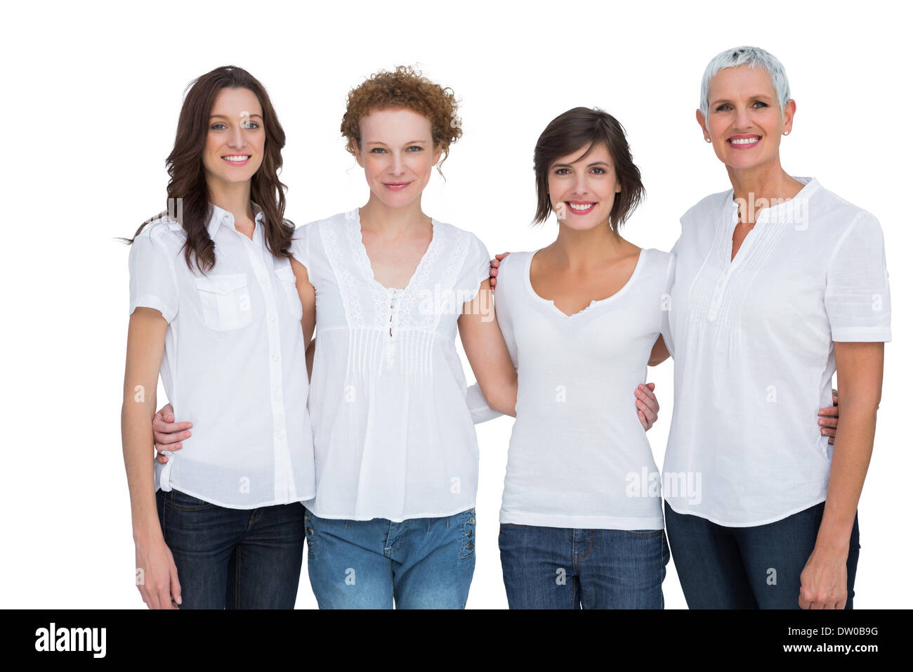 Long white tops hi-res stock photography and images - Alamy