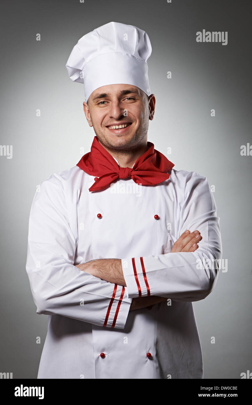 Male chef portrait Stock Photo - Alamy