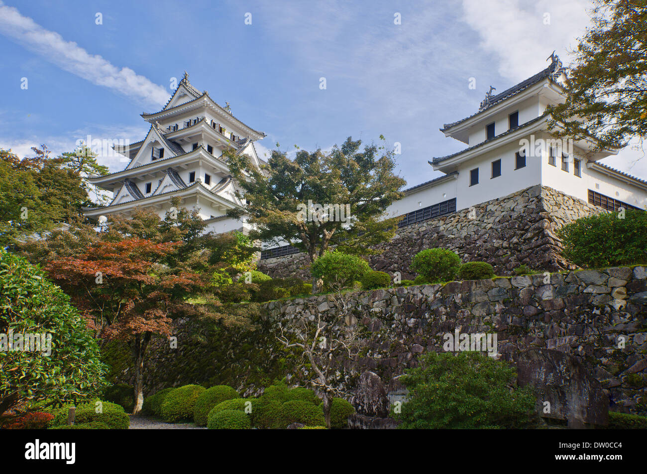 Gujo Hachiman Castle, Gifu Prefecture Stock Photo - Alamy