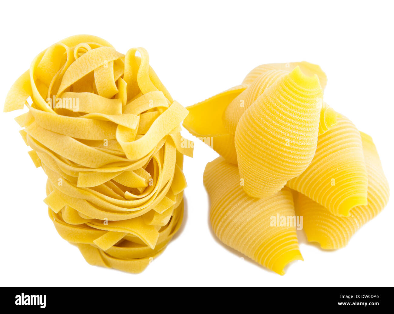 Different dry pasta Stock Photo - Alamy
