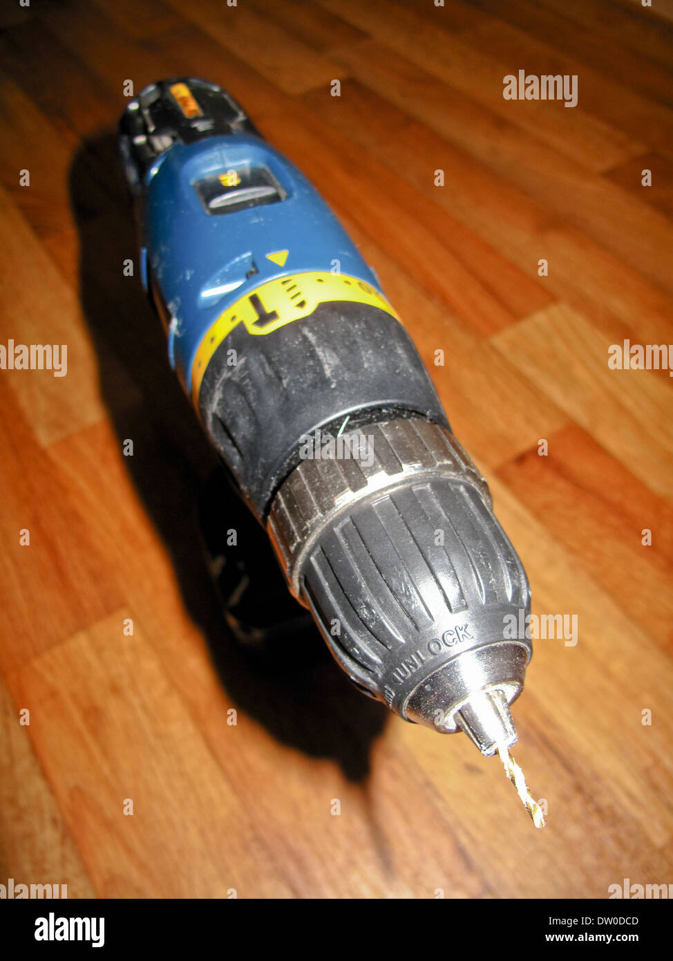 Cordless electric drill / screwdriver chuck Stock Photo - Alamy