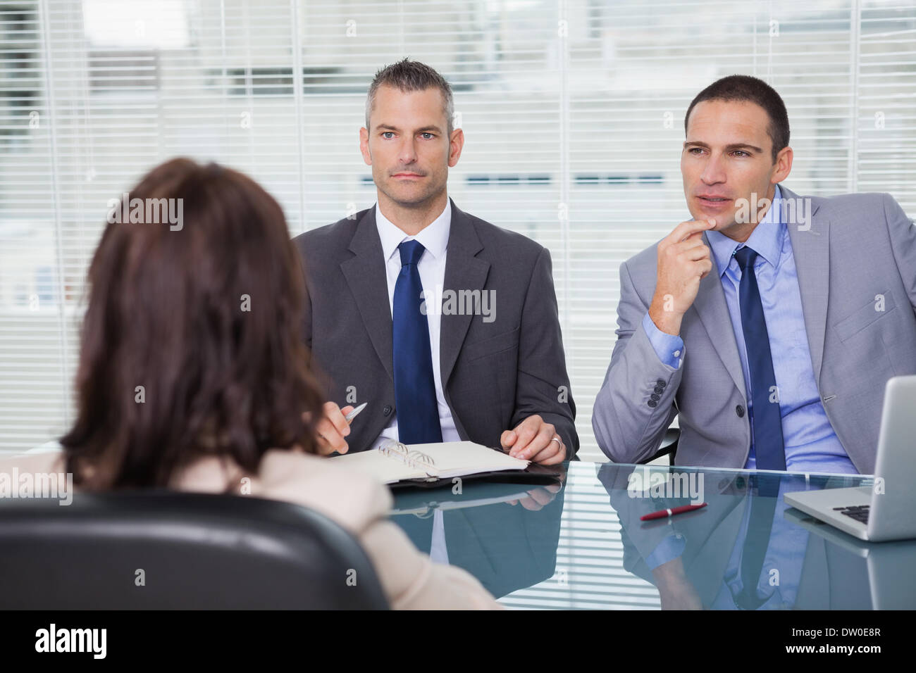 Interview panel hi-res stock photography and images - Alamy
