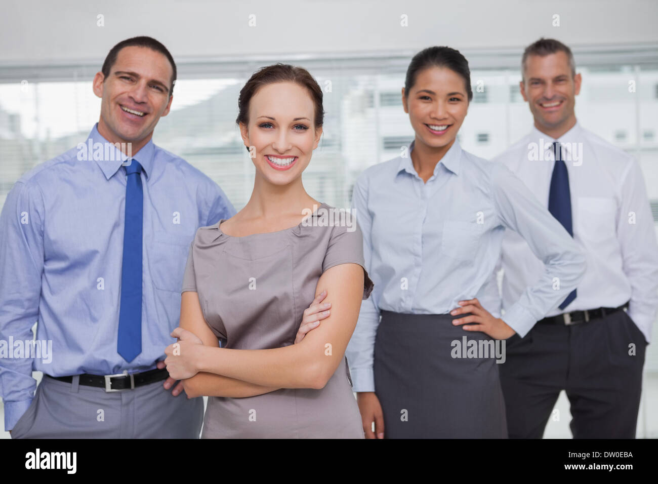 Cheerful work hi-res stock photography and images - Alamy