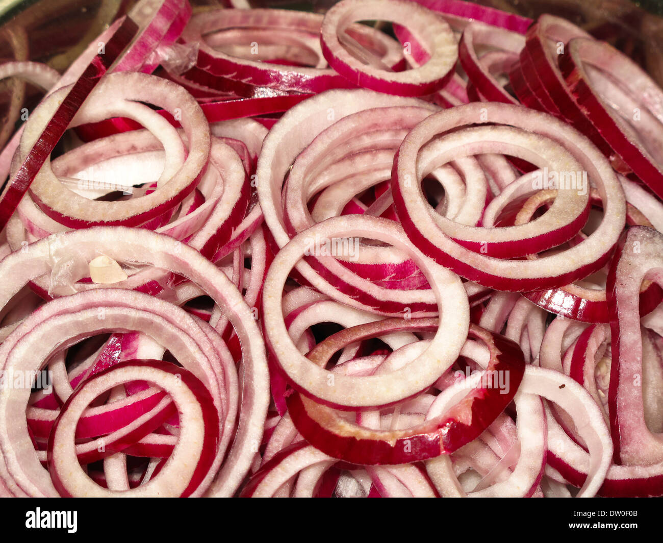 Onion slices hi-res stock photography and images - Alamy