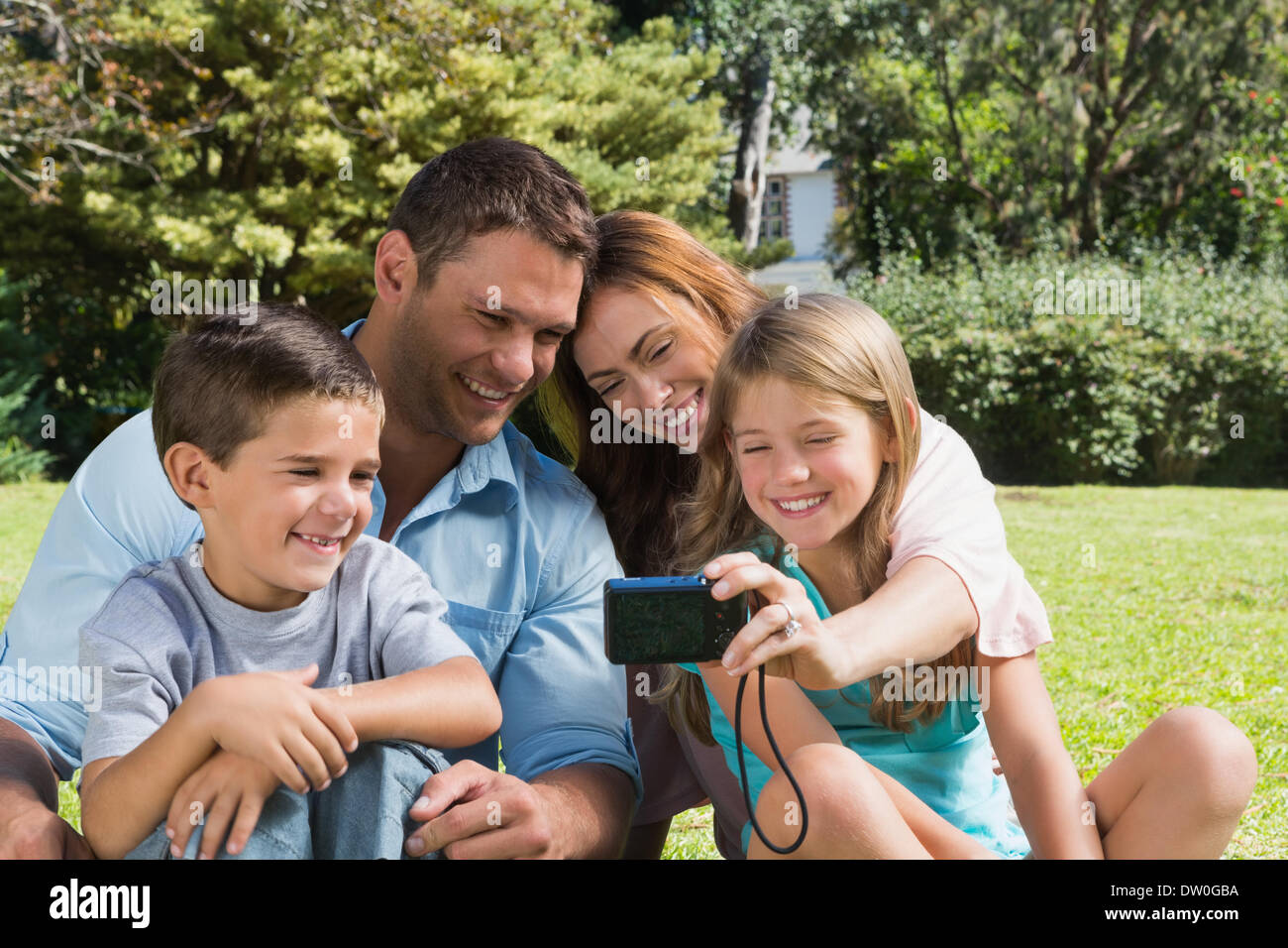 Picture camera boy girl child hi-res stock photography and images - Alamy