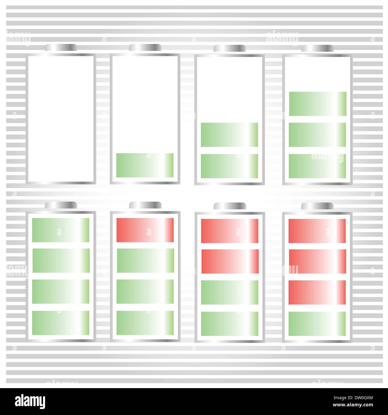 Half full battery hi-res stock photography and images - Alamy