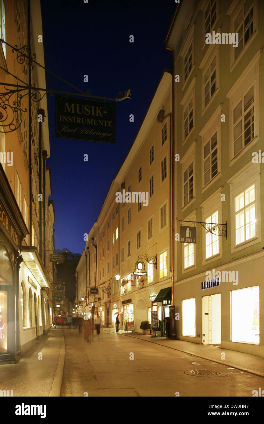 Getreidegasse, Salzburg, Austria Stock Photo - Alamy