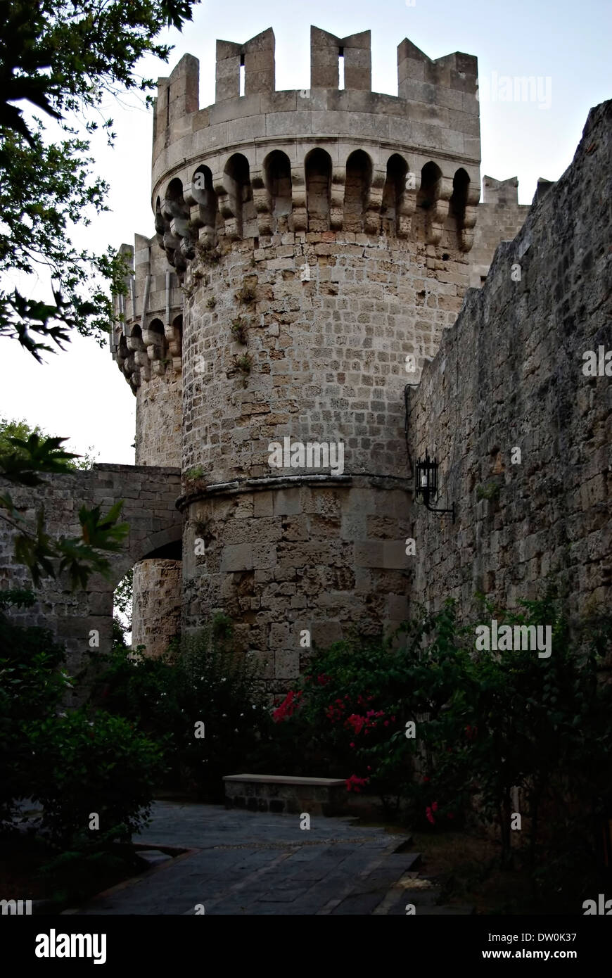 Stone round towers hi-res stock photography and images - Alamy