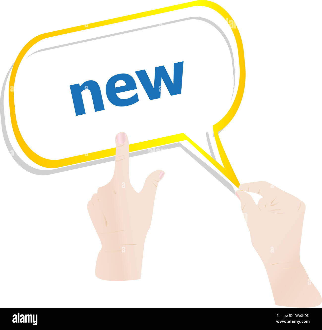 Group people holding new Cut Out Stock Images & Pictures - Alamy