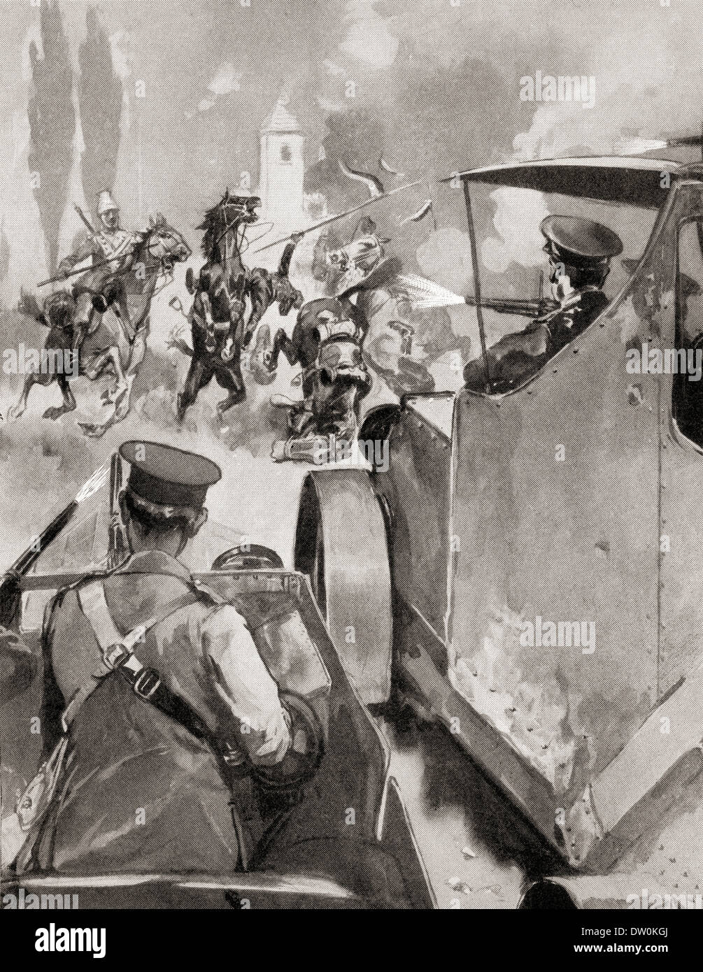Air Commodore Charles Rumney Samson and his men patrol the French and ...
