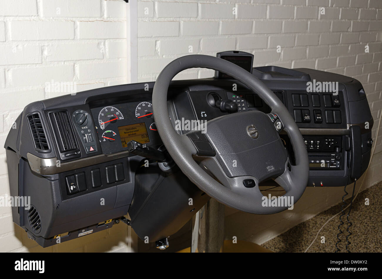 Cockpit of truck hi-res stock photography and images - Alamy