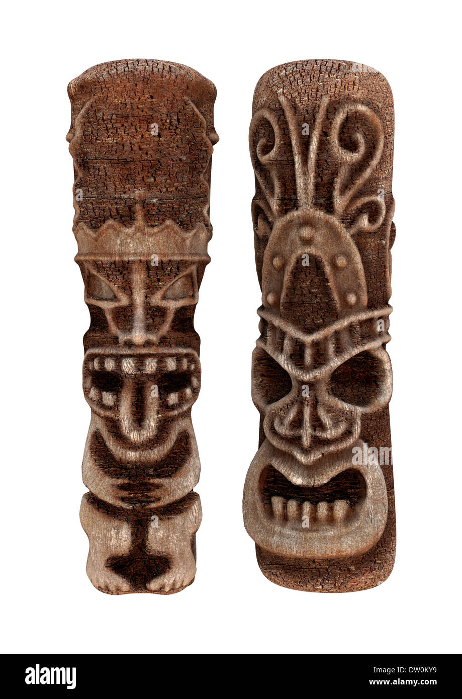 Tiki figure Cut Out Stock Images & Pictures - Alamy