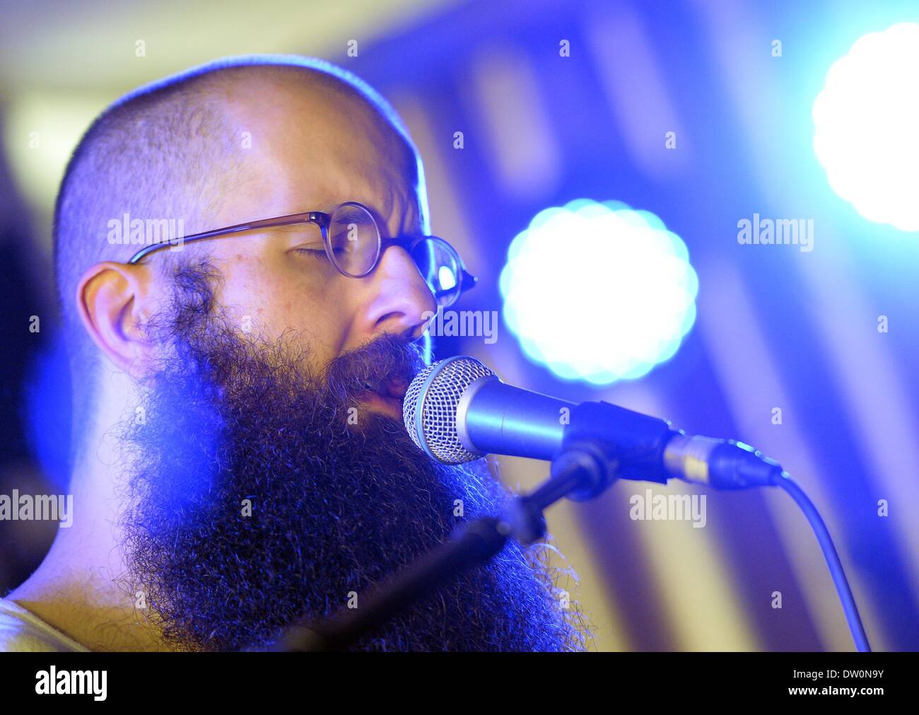 Berlin, Germany. 25th Feb, 2014. US American singer and songwriter ...