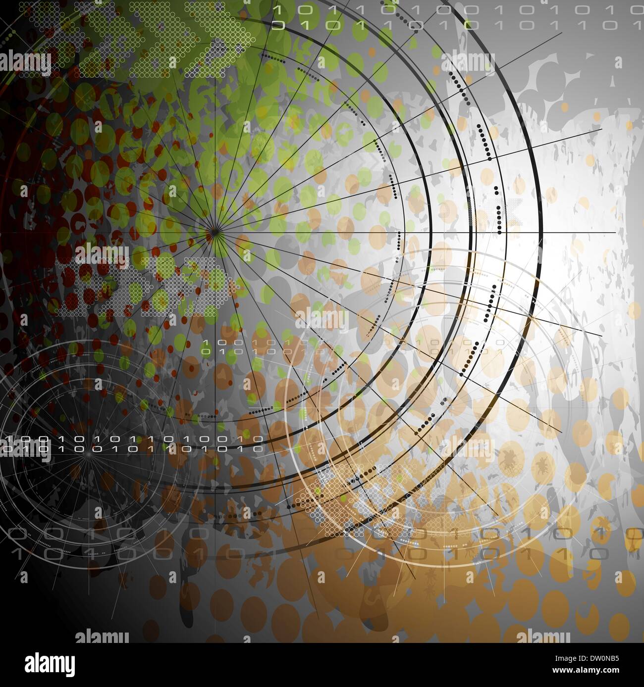 Grunge technology abstract illustration Stock Photo - Alamy